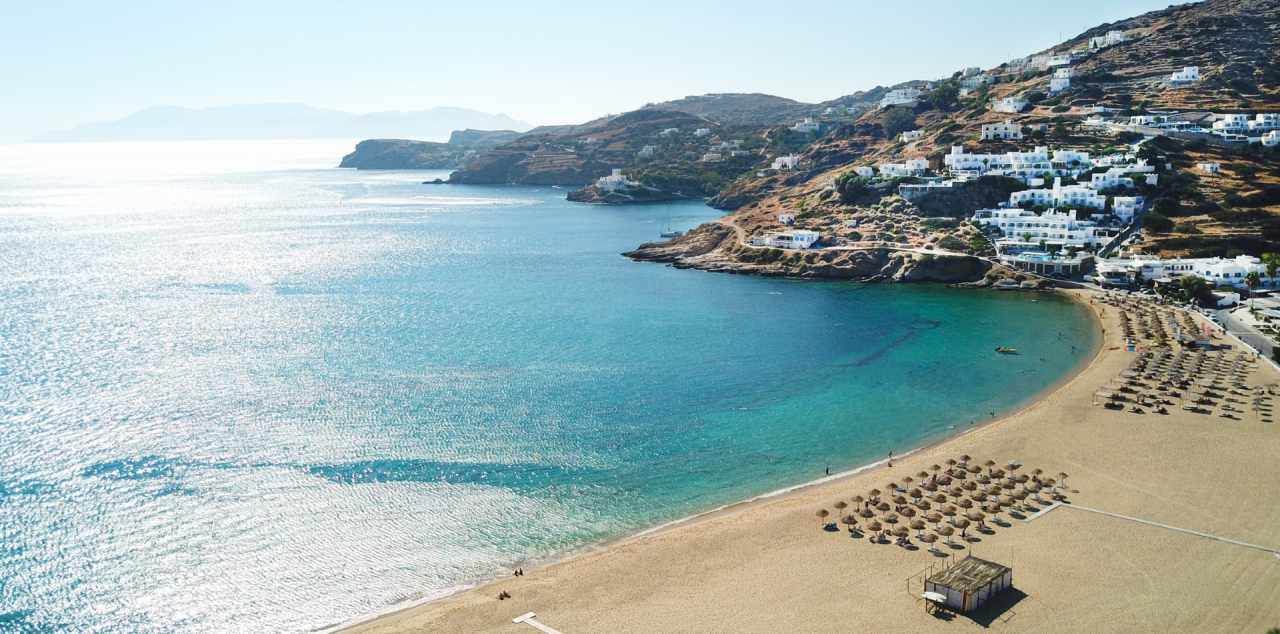 Ios Palace Hotel in Mylopotas beach | Luxury stay in Ios